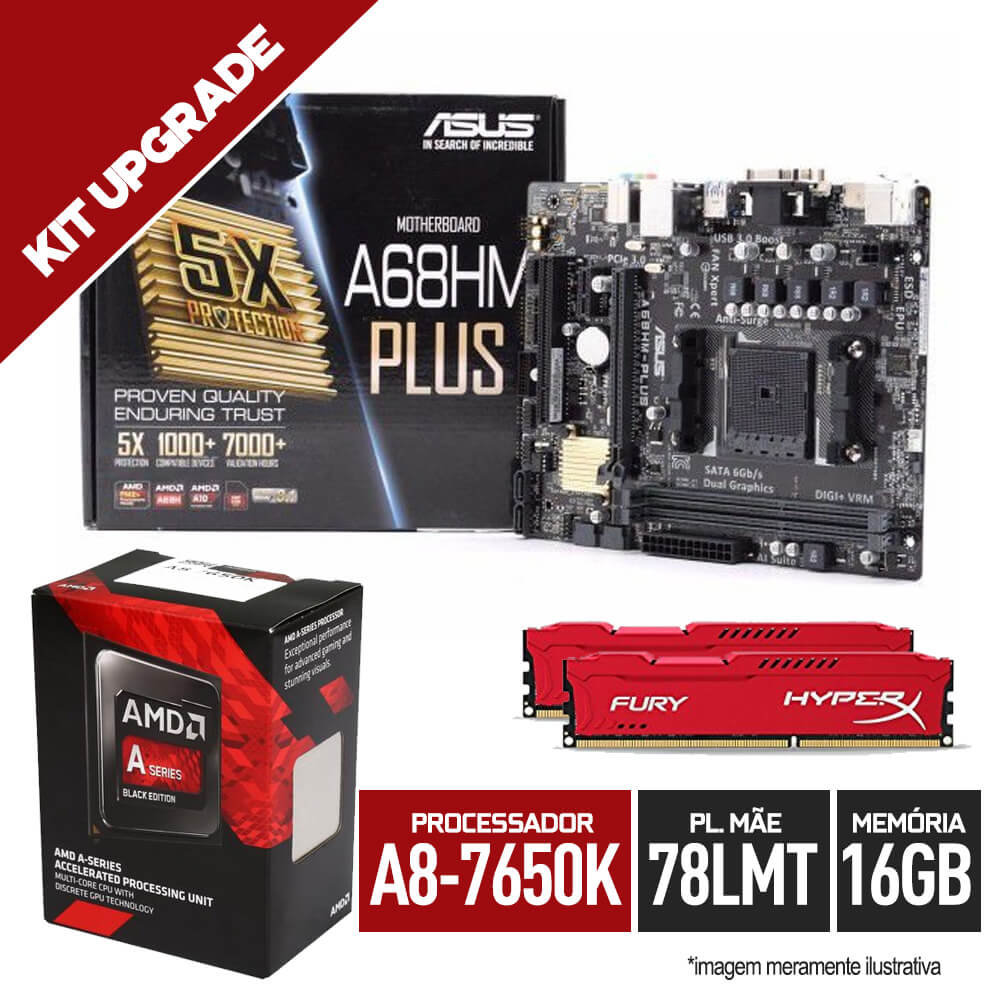 Vai comprar o AMD A8 7650k? Conheça o KIT upgrade desse processador